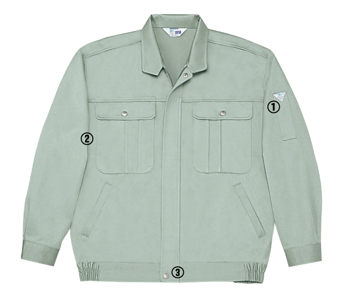 自重堂 JICHODO 30100 形態安定 ブルゾン 秋冬 綿100％｜作業着・作業