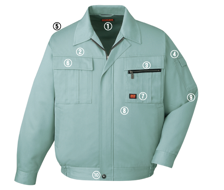 自重堂 JICHODO 42300 ブルゾン 秋冬 帯電防止｜作業着・作業服の通販ワークキング【公式】