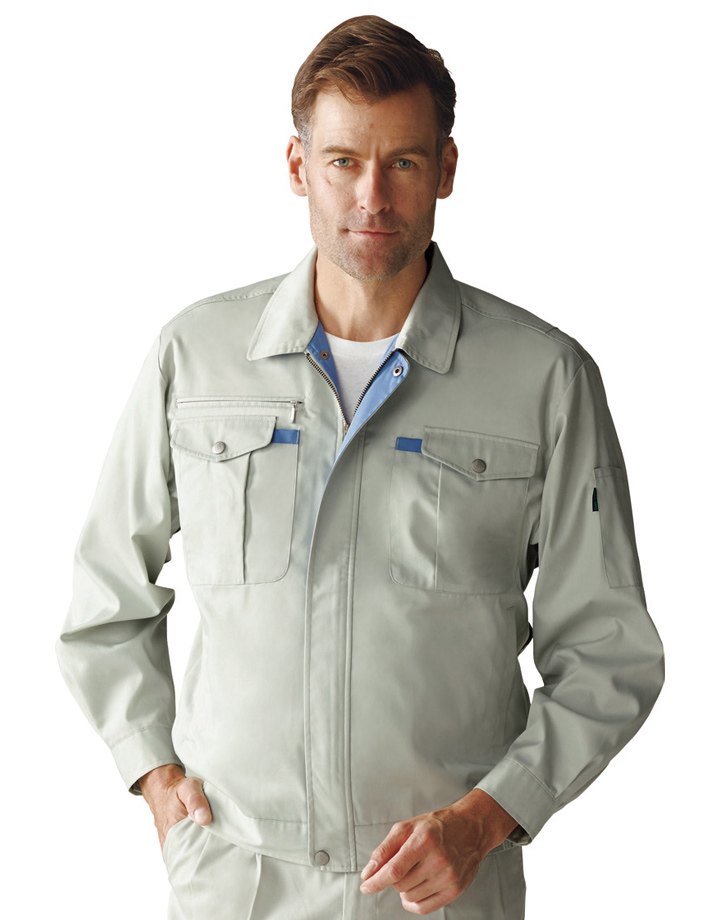 自重堂 JICHODO 45000 長袖ブルゾン 春夏 帯電防止｜作業着・作業服の通販ワークキング【公式】