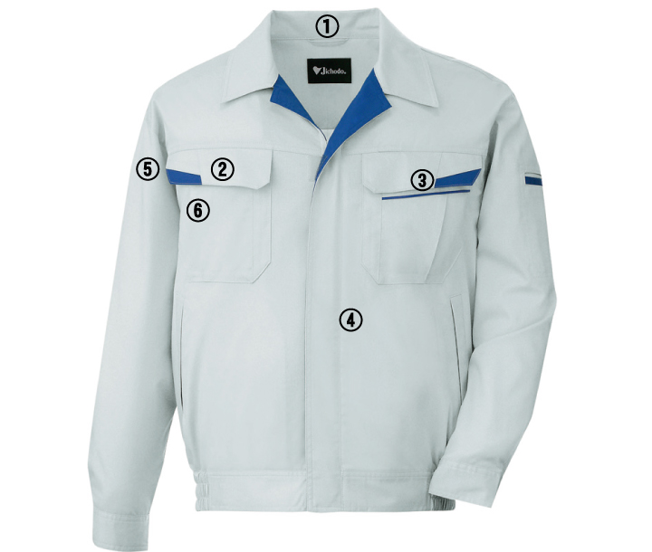 自重堂 JICHODO 85600 ストレッチ 長袖ブルゾン 春夏 帯電防止｜作業着・作業服の通販ワークキング【公式】