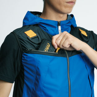 バートル AC1094 エアークラフト ベスト フルハーネス対応 UVカット フード 遮熱 リフレクター ユニセックス ポリエステル100%(ファン・バッテリー別売)｜作業着・作業服の通販 ...