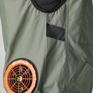 バートル AC1184 エアークラフト ベスト 綿100％ 2022新商品(ファン・バッテリー別売)｜作業着・作業服の通販ワークキング【公式】