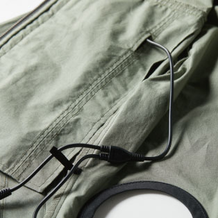 バートル AC1184 ベストファン付き作業服セット ファン・バッテリーフルセット AC360 AC370(2023年最新モデル) 京セラ製 19V 空調服 エアークラフト ベスト 綿100 ...