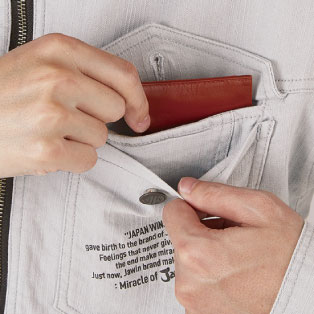 Jawin 57300 長袖ブルゾン ストレッチ カラーデニム レディースサイズ 野帳対応 自重堂 Jichodo 春夏 2022新商品｜作業着・作業服の通販ワークキング【公式】