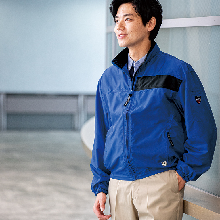 ジーベック XEBEC 12180 長袖ブルゾン オールシーズン｜作業着・作業服の通販ワークキング【公式】