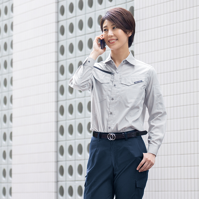 ジーベック XEBEC 1699 レディスラットズボン カーゴパンツ 帯電防止 春夏｜作業着・作業服の通販ワークキング【公式】