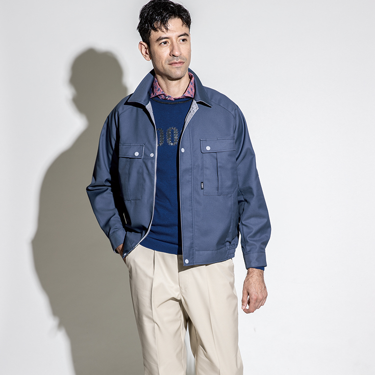 ジーベック 長袖ブルゾン 2100 帯電防止 秋冬・通年 XEBEC｜作業着・作業服の通販ワークキング【公式】