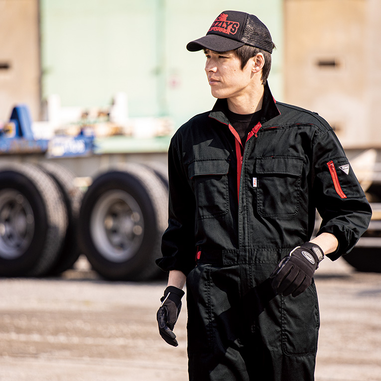 ジーベック XEBEC 34005 長袖つなぎ 続服 オールシーズン｜作業着・作業服の通販ワークキング【公式】