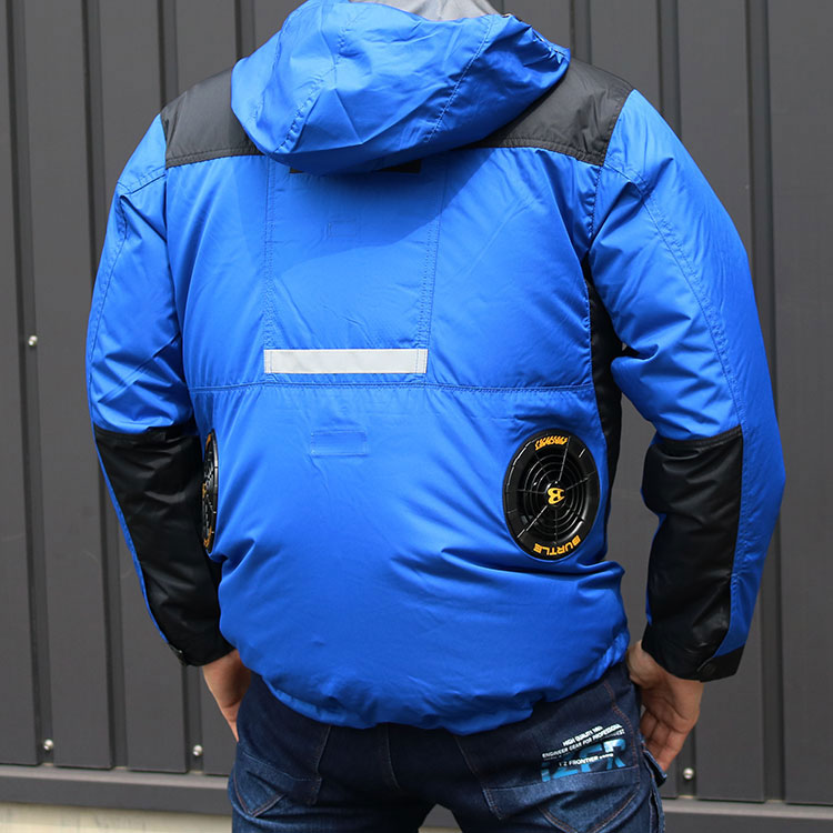 バートル AC1091 エアークラフト 長袖ブルゾン フルハーネス対応 UVカット フード 遮熱 リフレクター ユニセックス ポリエステル100%(ファン・バッテリー別売)｜作業着・作業服の ...