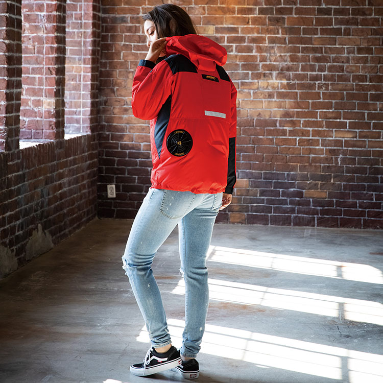 バートル AC1091 エアークラフト 長袖ブルゾン フルハーネス対応 UVカット フード 遮熱 リフレクター ユニセックス ポリエステル100%(ファン・バッテリー別売)｜作業着・作業服の ...